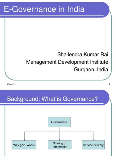 E Governance Pdf