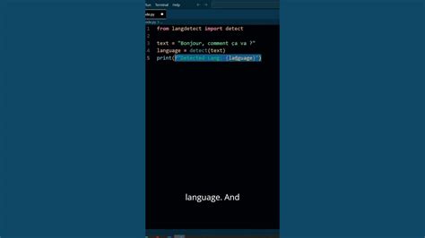 Detect Languages Easily With Python Youtube
