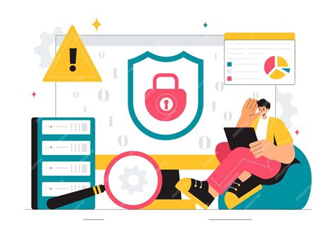 Premium Vector Vulnerability And Threat Management Solutions Vector