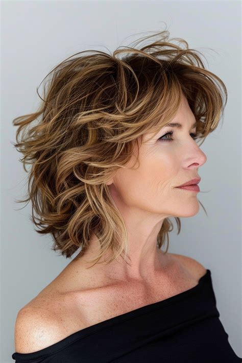 32 Chic Shag Hairstyles For Women Over 60 To Defy Age With Style