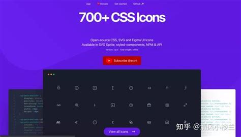 这几个免费开源的图标库，搭建组件库太好用了！ 知乎