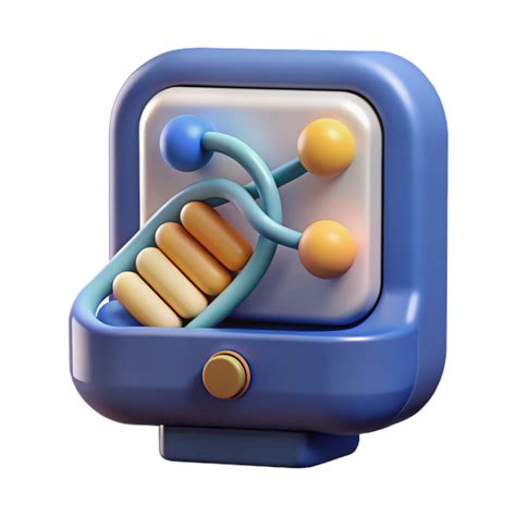 Impressive Contemporary Genetic Sequencing Device With Dna Helix