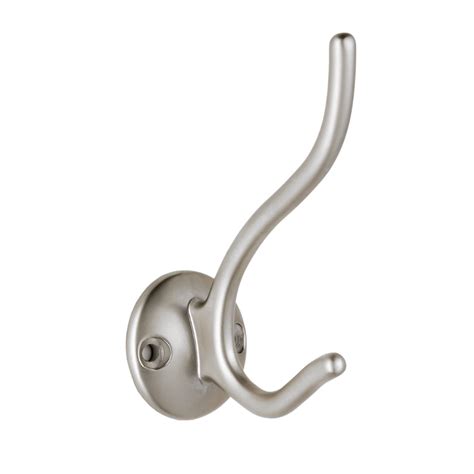 Double Classic Hanger Hook Matt Chrome Furnica