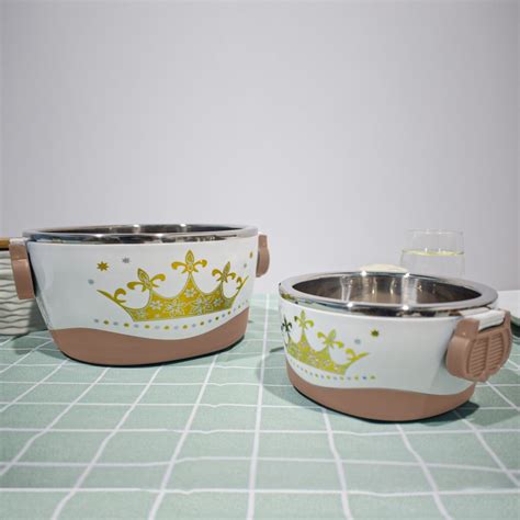 Caserola Termica Set 4 Piese Cu Interior Din Inox Naimeed D4815 Crem