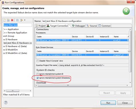 Nios Ⅱ开发常见问题system Timestamp Mismatch Connected 1698492517 Csdn博客