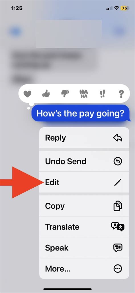 How To Edit Messages On IPhone IPad