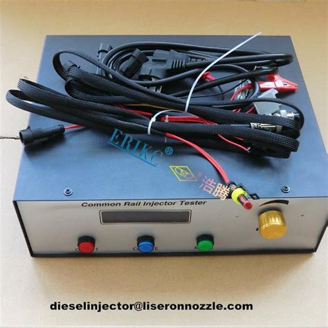 Solenoid Piezo Cr Injector Tester For Bosch Denso Delphi Common Rail Injector E1024009 Erikc