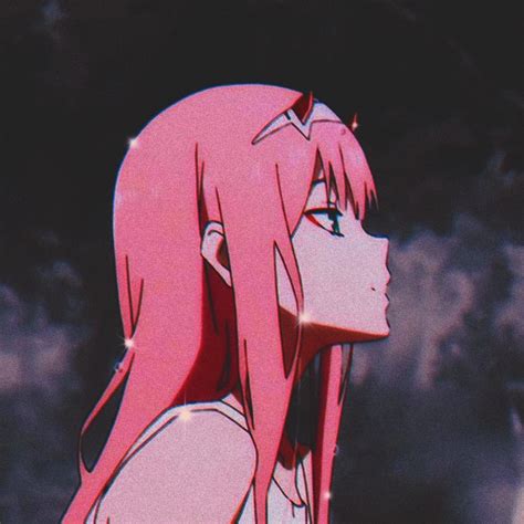 Dark Anime Zero Two Pfp Aesthetic