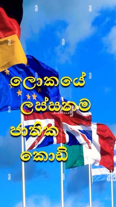 ලොකයේ ලස්සනම ජාතික කොඩි 💛 World Top Youtube