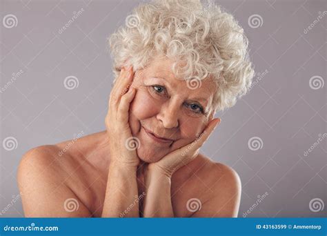 Beautiful Old Woman Face
