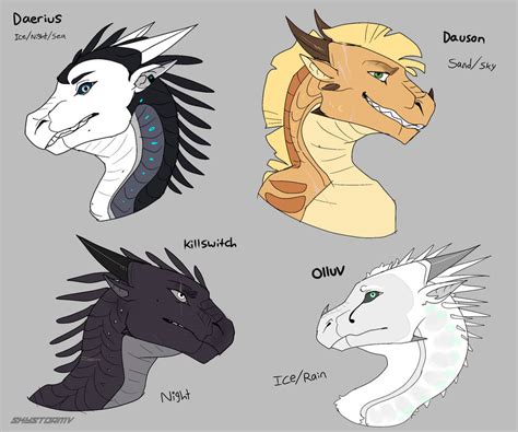 Wof Oc Dragon Study By Skystormv On Deviantart