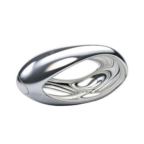 Ellipsoid Abstract Shape 3d Illustration Abstract Shape Geometric
