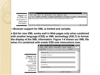 Lecture Getting To Know XML PPT