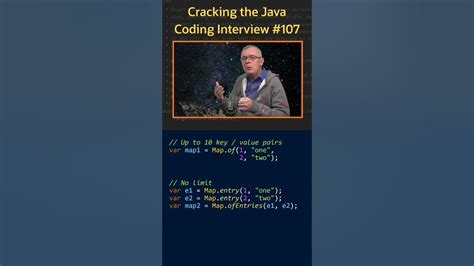 How Can You Create A Prefilled Map Cracking The Java Coding Interview Youtube