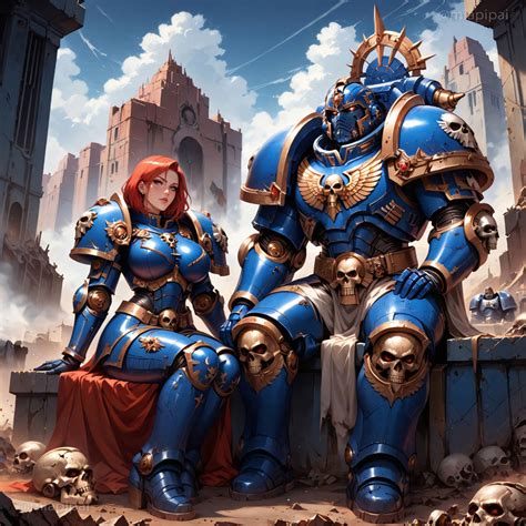 Ultramarines From Warhammer 40k Space Marine 2 By Miapipai On Deviantart