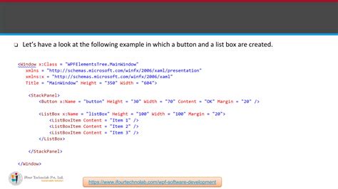 Complete Wpf Overview Tutorial With Example Ifour Technolab Ppt