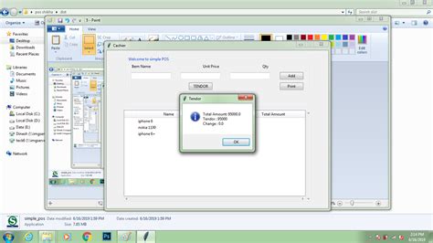 Python Simple POS Invoice SourceCodester