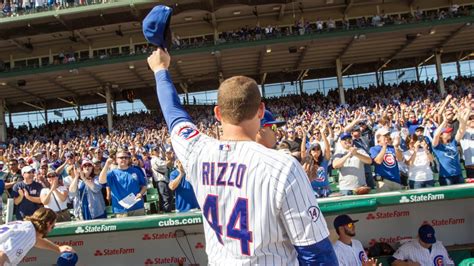 Youre Always Gonna Be A Cub Cubs Fans Welcome Back Anthony Rizzo