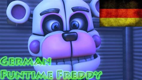 Fnaf Sfmshort German Funtime Freddy Youtube Freddy Fnaf German