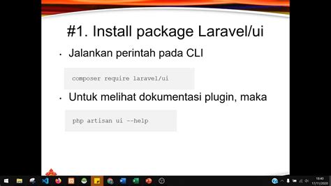 authentication laravel 7 youtube