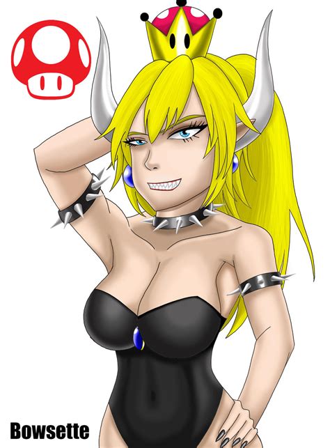 Bowsette By Shonen Suspense On Deviantart