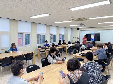 은평야간 컴퓨터 교실 기 회차 진행사진 비영리조직 맞춤 교육과 컨설팅