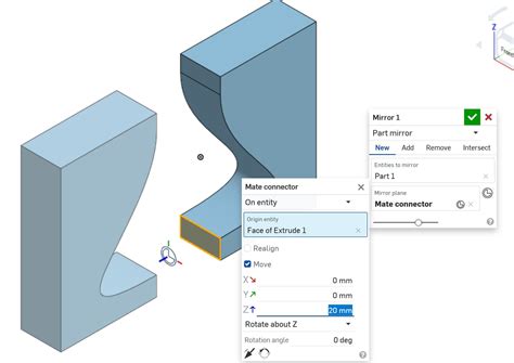 Separating And Customizing Mirrored Parts — Onshape