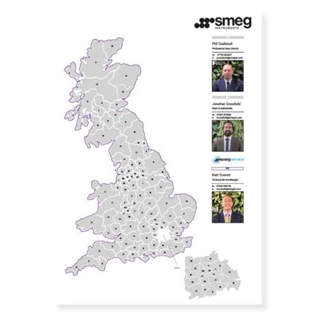 Uk Map Smeg Instruments