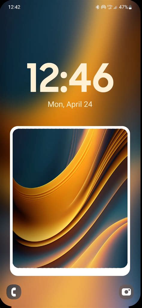 One Ui 6 Lockscreen Homescreen Aod Animation Concept You Can Stick With The Default Animation