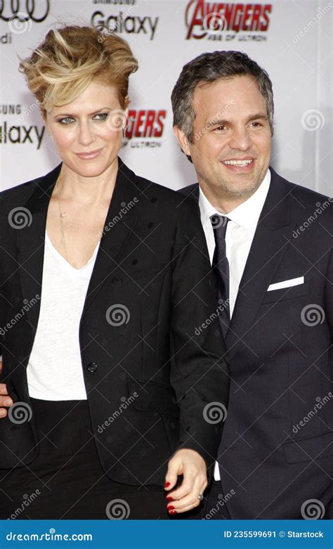 Mark Ruffalo And Sunrise Coigney Editorial Photo Image Of Actress