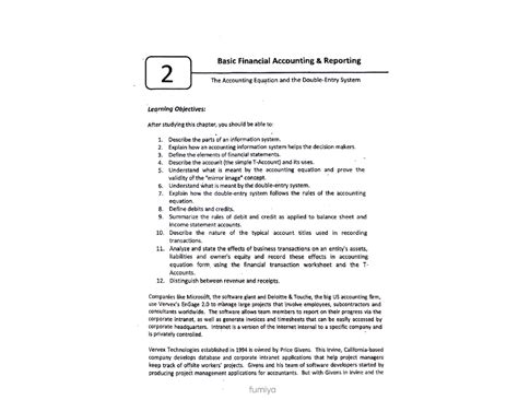 Chapter 2 Basic Financial Accounting Andreporting Basic Financial