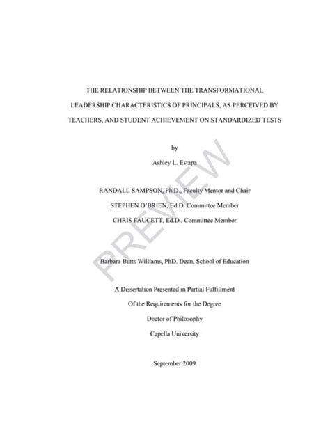 The Relationship Between The Transformational Pdf