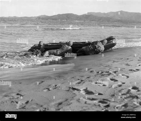 Wonsan Korea October 26 1950 Navy Underwater Demolition Frogmen