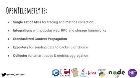 Distributed Tracing And Monitoring With Opentelemetry Speaker Deck