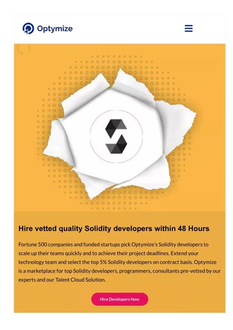 Ppt Hire Vetted Quality Solidity Developers Within 48 Hours