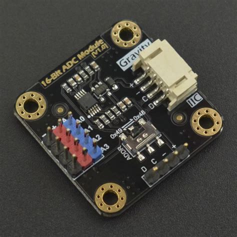 Dfrobot Gravity 16bit 4 Kanal Adc Analog Digital Wandler I2c Ads1115 Galaxus