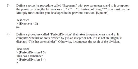 Programming Exercise Submission Required 50 Points Chegg Com