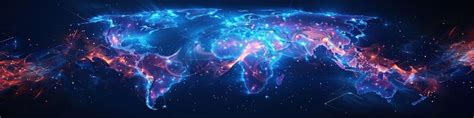 Premium Photo Global Network Connections A Futuristic Vision Of