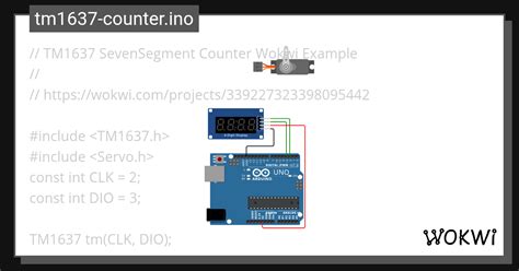 Tm1637 O Copy Wokwi Esp32 Stm32 Arduino Simulator