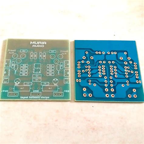Jual Pcb Input Balance Stereo Pcb Inbalance Audio Stereo Indonesia