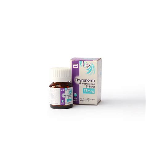 Thyronorm 75mcg Tablet 30 S Uses Benefits Side Effects