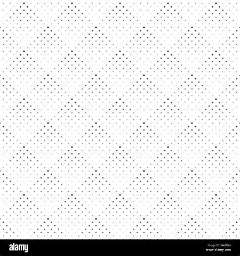 Seamless Geometrical Ring Pattern Background Design Abstract Monochrome Vector Illustration