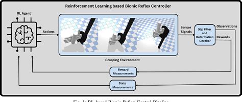 Reinforcement Learning Based Bionic Reflex Control For Anthropomorphic Robotic Grasping