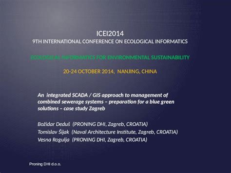 PPTX Dedus Scada Gis Case Study Zagreb DOKUMEN TIPS