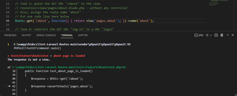 Why Is My Task 3 Not Working · Issue 627 · Laraveldailytest Laravel Routes · Github