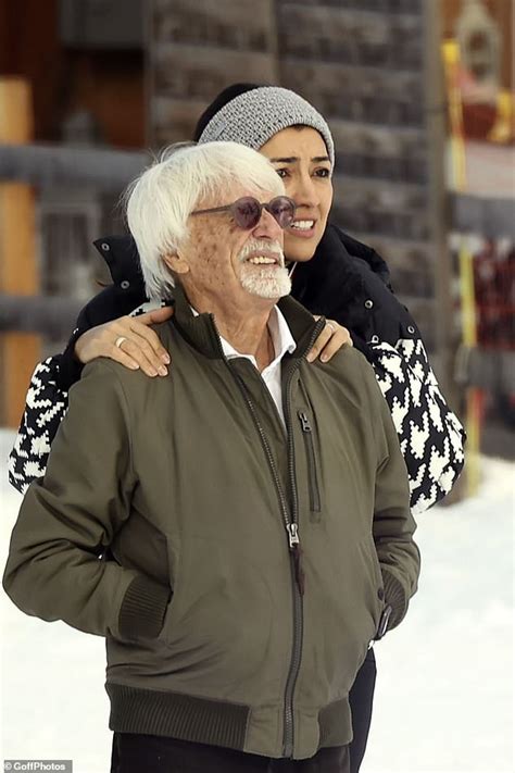 Bernie Ecclestone Watched As Son Two Has His First Ski Lesson At
