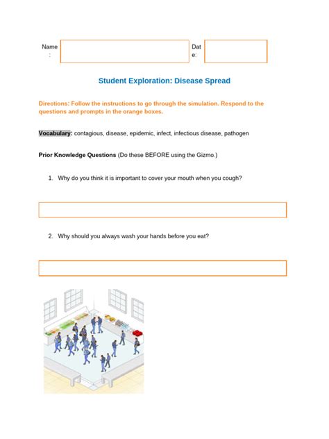 Disease Spread Simulation 1 Pdf