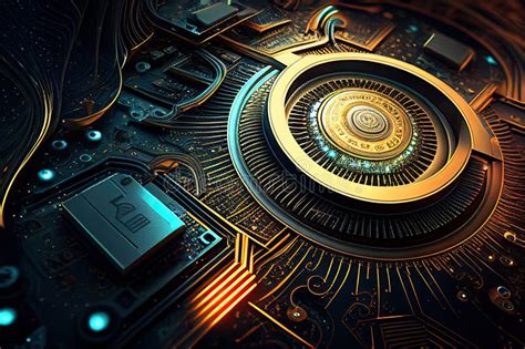 Technology Background Blue Glow Light Abstract Digital Graphic Design Wallpaper Cpu Or Gpu