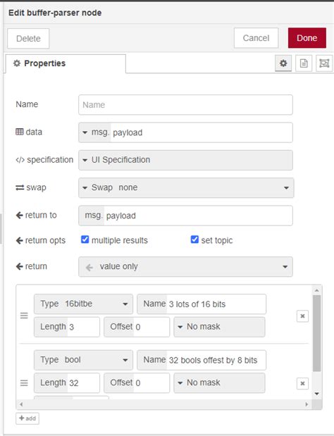 Updated Node Red Contrib Buffer Parser V312 Share Your Nodes Node Red Forum