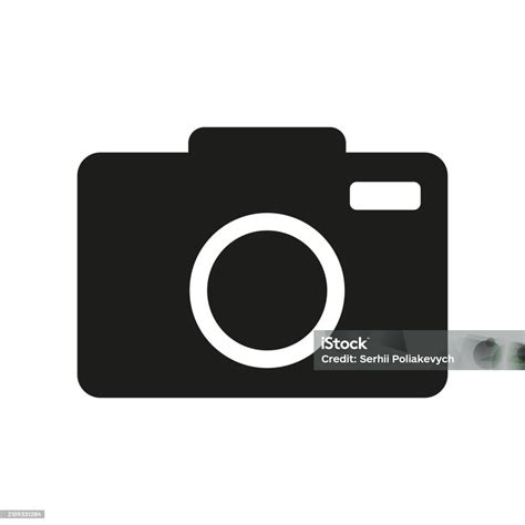 컴팩트 카메라 아이콘입니다 사진 장비 기호입니다 간단한 캡처 장치 스냅 샷 도구 그래픽입니다 벡터 일러스트 레이 션입니다 주당순이익 10 가정용 캠코더에 대한 스톡 벡터